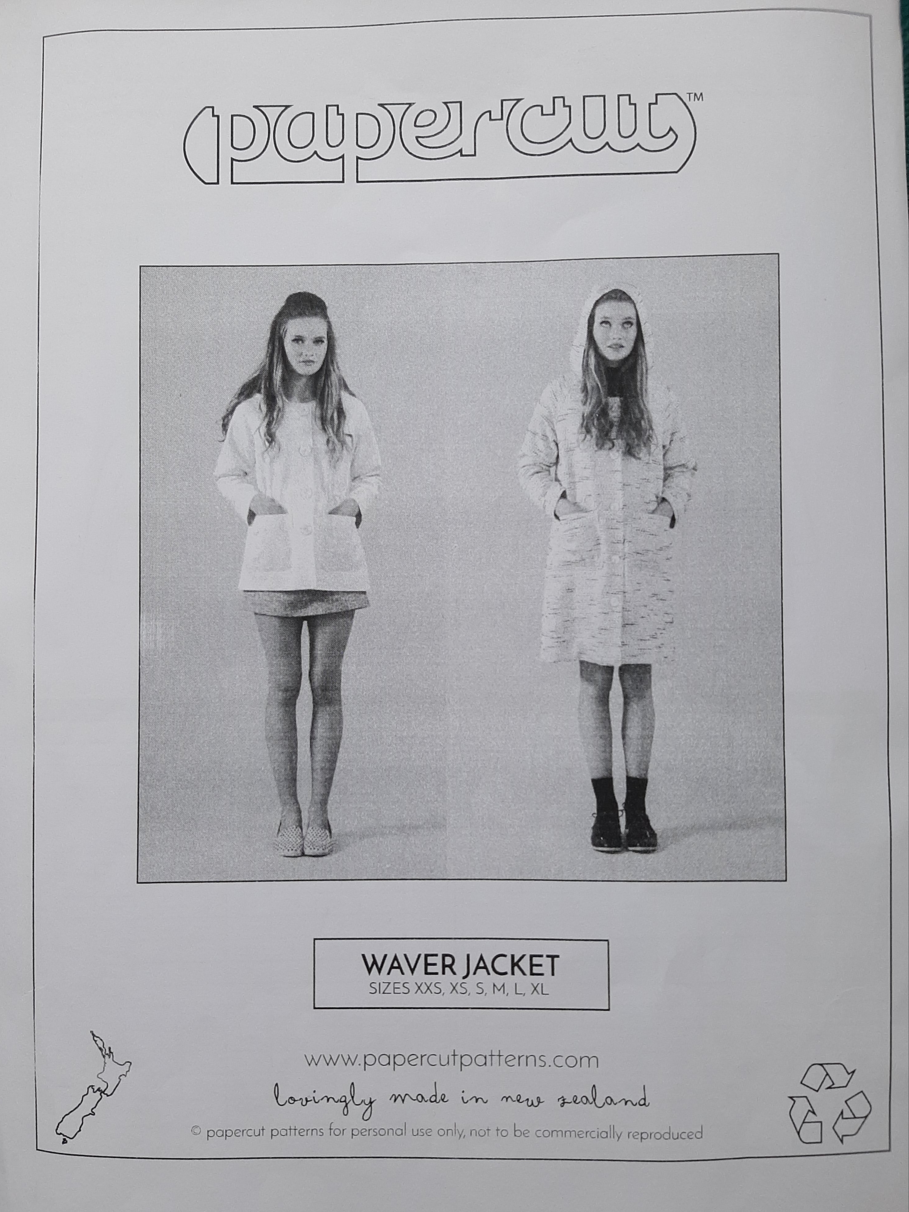 Sewing the Papercut Patterns Waver Jacket: review, hacks and tips ...